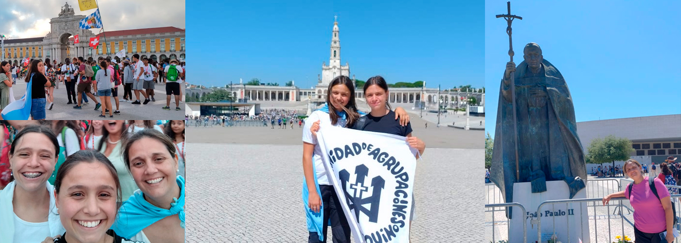 Testimonio de Laura Giunta en la JMJ en Lisboa 2023