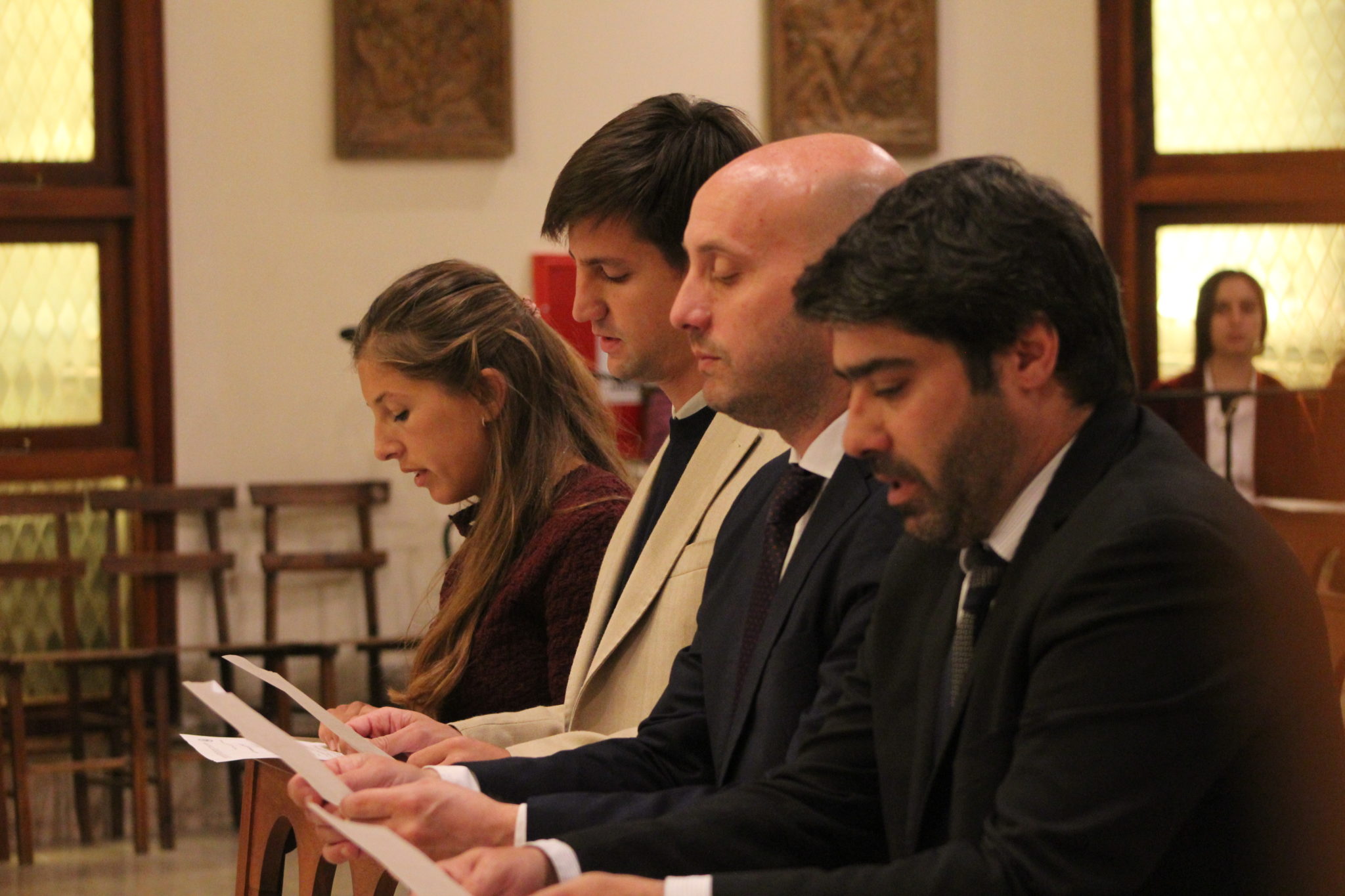 Reciben la missio nuevas autoridades de la Red Educativa